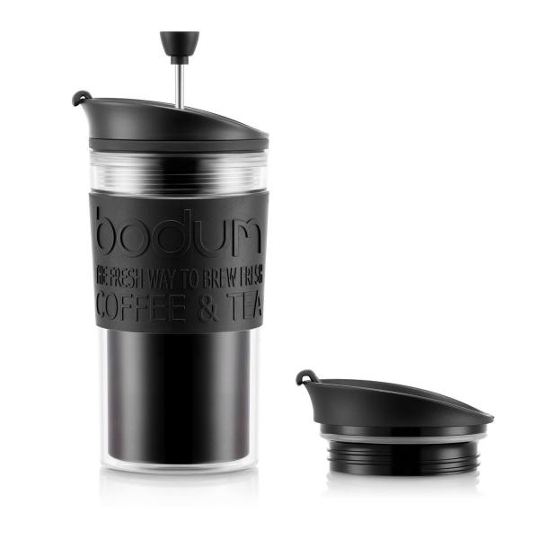 外出先でお気に入りのコーヒーを楽しむのに最適なポータブルコーヒーメーカー。コーヒー豆をしっかりとろ過するシリコンとメッシュのフィルター。BPAフリープラスチック製。中のコーヒーの温度を長時間キープし、外側は素手で持てる温度を保つ、ダブルウォ...