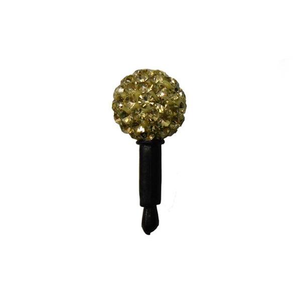 SHAREKI キラキラボール スマホピアス 12mm ミントカラー：ミントボールサイズ：12mm