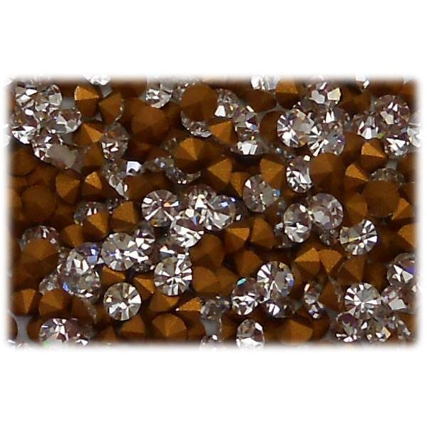 SHAREKI CRYSTAL Vカット ラインストーン クリスタル SS10 144個カラー：クリスタルサイズ：SS10形状：トンガリ型・Vカット型（チャトン型）入数：1グロス（144個入り）made in china