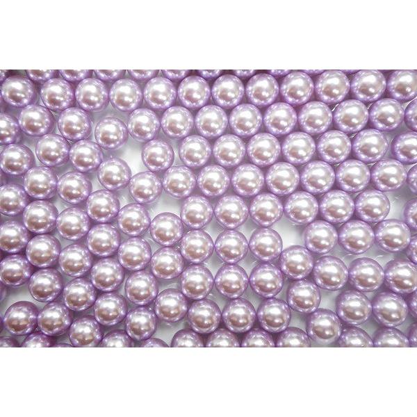 カラー：アメジスト直径：4mm (150個入り） 5mm(150個入り） 6mm (120個入り） 8mm(65個入り） 10mm (40個入り）穴無し※12mmは別の商品ページにて販売しております。弊社はパールの入り数は計量にて行っており...