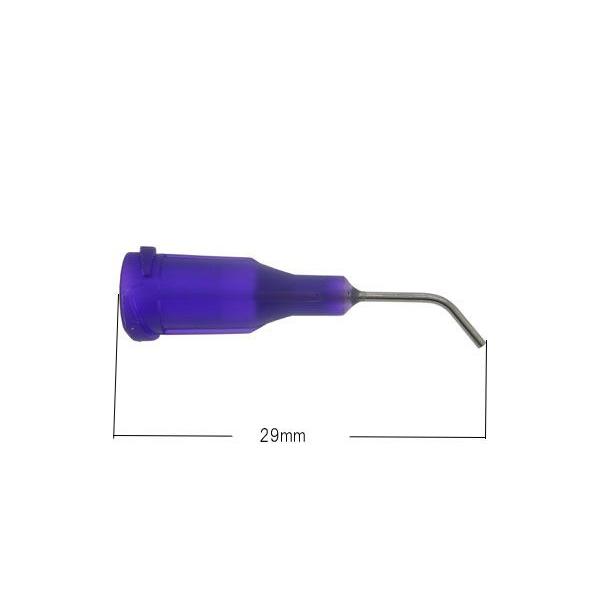 SHAREKI ラインストーン ビーズ バキューム用 ノズルニードル バイオレットカーブ外径0.81ｍｍ、内径0.51ｍｍ