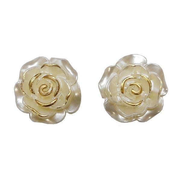 形状：カメリアサイズ：27mmLサイズ 4個入り