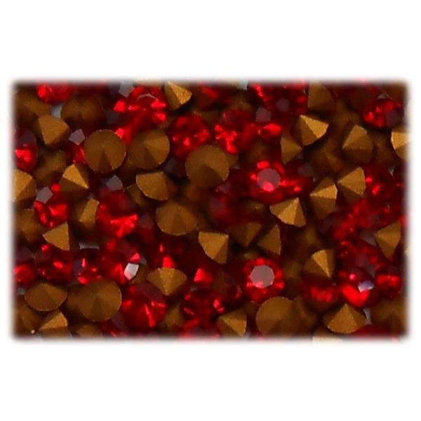 カラー：レッド(ライトシャム)サイズ：SS16形状：トンガリ型・Vカット型（チャトン型）入数：70個入made in china