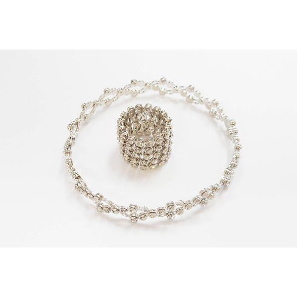 Shareki リングからバングル バングルからリング 指輪にもバングルにも２wayで使える ファッションリング ブレスレット キラキラ ラインストーン Aタイプ rin-ban-A※こちらの商品はクリスタルラインストーンが付いています。ベ...