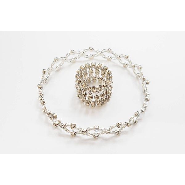 Shareki リングからバングル バングルからリング 指輪にもバングルにも２wayで使える ファッションリング ブレスレット キラキラ ラインストーン Bタイプ rin-ban-B※こちらの商品はクリスタルラインストーンが付いています。ベ...