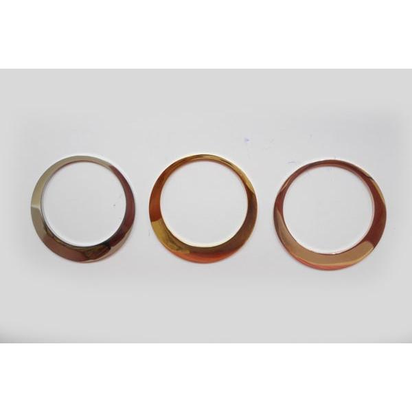 S◆P（シャレキプレミアム） 手作り ハンドメイド素材 パーツ ペンダントフレーム 316Lステンレス サークルチャーム 外径72.0mm st-cir-x-70素材：316Lステンレスカラー：ステンレスシルバー/ゴールド/ピンクゴールドア...