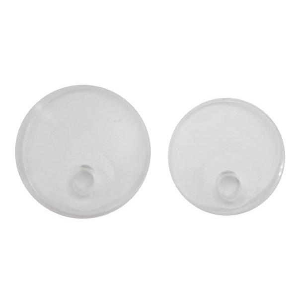 SHAREKI バキューム用 シャレキルーペ upe-pレンズサイズ：直径5cm・6cm※レンズのみの販売となります。吸引アプリケーターへの取り付けはグルーやレジン等を使用してご自身で取り付けてください。注1：レンズの保護シールは最後に取り...