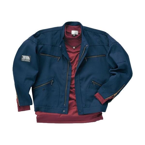 ☆シャープなデザインが魅力の2型トビジャンパーです。☆ファスナーポケット、スタンドカラー、袖口ファスナー等、デザイン、機能性ともに完成された作りです！☆並外れたタフさと丈夫さを兼ね備えた素材！☆作業中に土埃やホコリを吸わず、静電気をシャット...