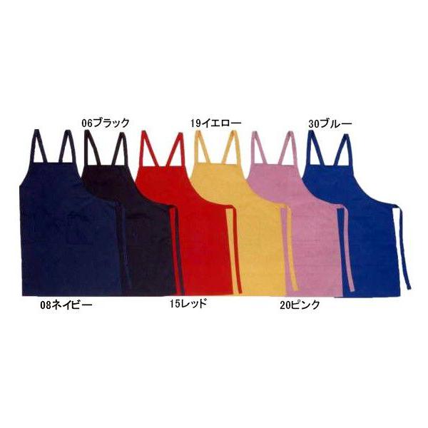 ☆飲食店スタッフなどにぴったりな胸当て付のタスキ式カラーエプロンです。☆両腰部分にはポケットがついており、とても便利です。☆T/C素材でしっかりしており、またお手入れも楽チンです。☆82cm丈でひざ辺りまでとなっております。☆1万円以上のお...