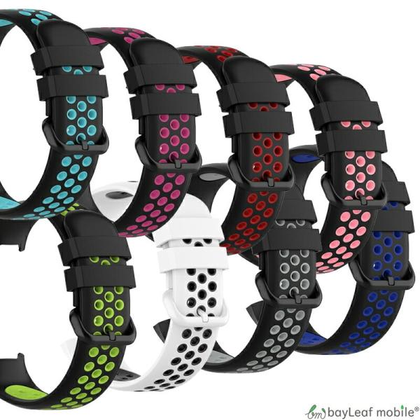 Fitbit charge 4 4SE 3 3SE ベルト バンド 交換 調節 シリコン ソフト ツートン フィットビット チャージ 交換用 時計 耐水 スポーツ メンズ レディース