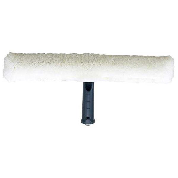 山崎産業 プロテック モイスチャーリント350繊細な起毛布で、ガラス表面に水や洗剤の希釈液をムラなく広げられます。伸縮ポールに取り付ければ高所清掃も可能です。■材質グリップ：ナイロンキャップ：ＰＥポール：アルミパイプ起毛布：アクリル■サイズ...