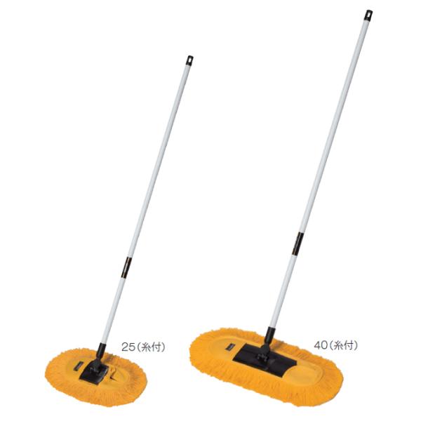 ニューシャインモップ業務用としても使われている耐久性と洗練されたカラーリングでロングランヒットを続けています。化学モップ掃く・拭く・磨くが一度にできる「時短清掃」の基本モップ。【ニューシャインモップ】材質：頭：ポリプロピレン、柄：φ２２.２...