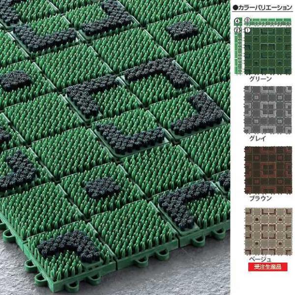こちらの商品は本駒のみです。※縁駒O、縁駒M、コーナーは別売りです。泥・砂利などの汚れの屋内への持込みを防ぐハードブラシタイプ●大きなサイズでも簡単に巻ける特殊構造のブラシマット！楽にメンテナンスできます！●マット下に落ちた土砂をこまめに清...