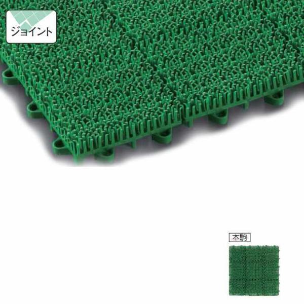 若草の柔らかな感触とグリーンを再現。いろいろな場所で使える汎用タイプです。エバック若草ユニットE 本駒 300×300mmジョイント式柔軟、かつ耐久性にも優れたEVA樹脂を採用。●材質：EVA●サイズ：300mm×300mm●厚み：約20m...