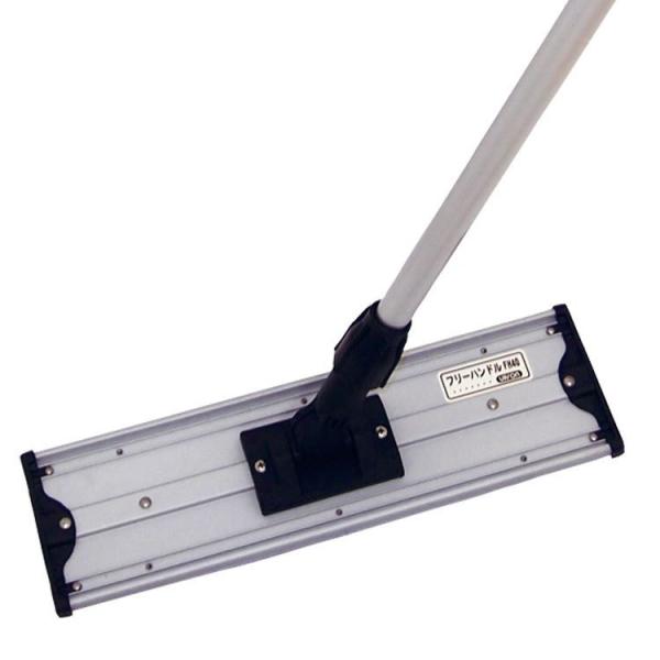 平面タイプのフリーハンドル◇サイズ◇●アルミハンドル　22φ×1400mm●伸縮式アルミハンドル　22・25φ×980〜1600mm●ホルダー　110×400mm◇材質◇アルミ・PP