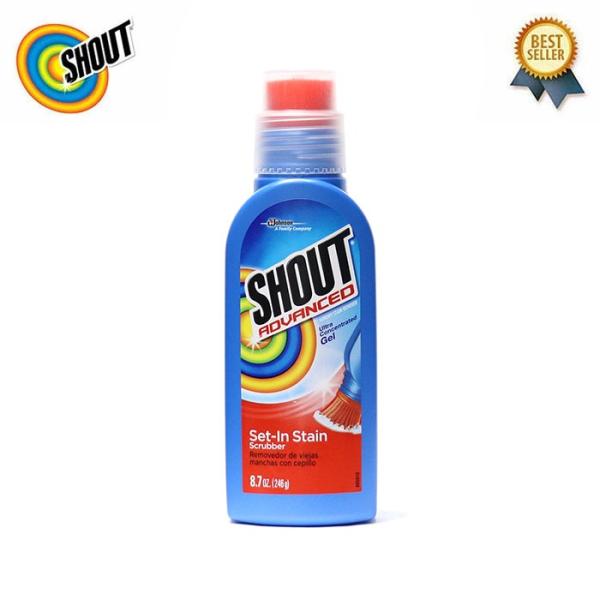 ハウスホールド先進国でもあるアメリカで、シミ取りといえば、ジョンソン社のシャウトです。こちらは専用ブラシで簡単に部分洗いができる、衣類のシミ取りブラッシュ。モーターオイル、草汁のシミ、袖口や襟首、布靴の汚れ等に素早く、強く浸透し、シミの原因...