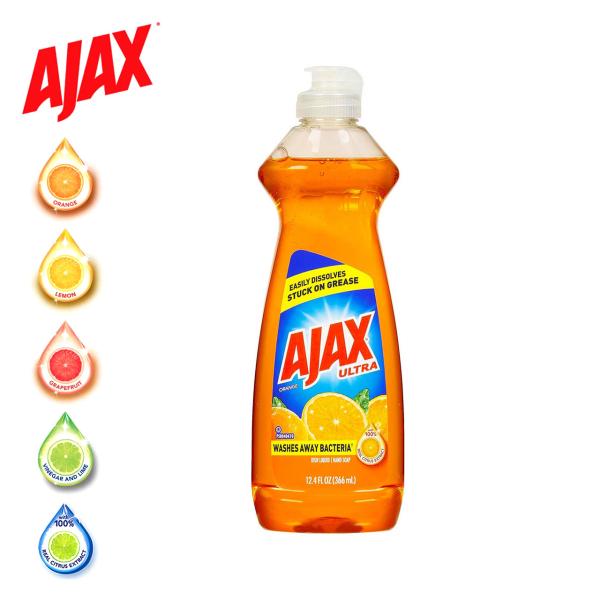 アメリカのスーパーマーケットの定番！AJAX ディッシュソープ (食器用洗剤) 。アメリカらしいパッケージから想像できる通り、香りもやっぱりアメリカです。逆に香りからもアメリカを体感したいなんて方には大変おすすめです。【香り (タイプ)】●...
