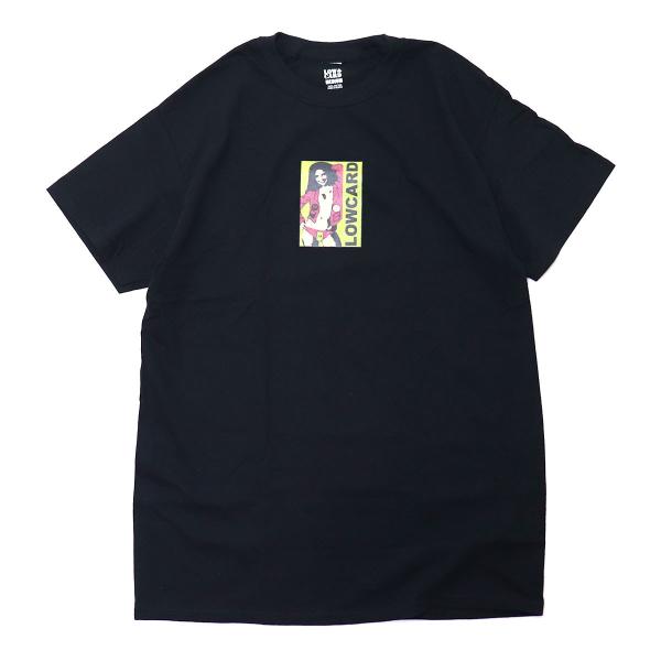 【LOWCARD (ローカード) Roadside T-Shirt スケボー ブランド Tシャツ メンズ コットン 半袖 黒 プリント M L】サンフランシスコ発のスケートマガジン Lowcard のTシャツです。カラーは「ブラック」1色、...