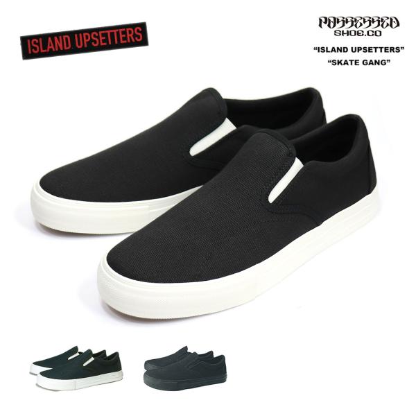 こちらはポゼストシューズの定番かつ代表モデルであるスリッポン (スリップオン) タイプのシューズ「SKATE GANG」のオールキャンバス版 (シリーズ) ISLAND UPSETTERS になります。ISLAND UPSETTERS シリ...