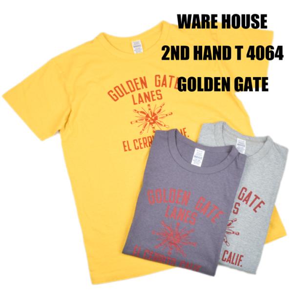 ウエアハウス（WAREHOUSE）Tシャツ 2ND HAND 4064 GOLDEN GATE