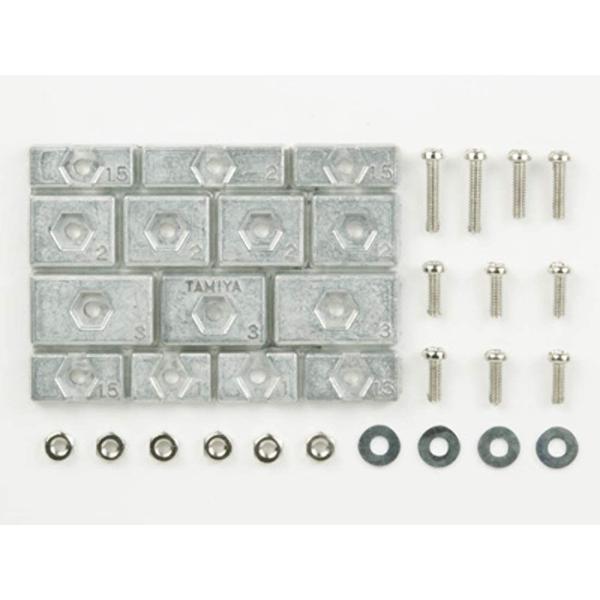 ★新品未開封の商品です。★画像と実物は色や形が異なる場合もあります。マルチセッティングウェイト 15343 TAMIYA【マシンの性能アップやセッティングに役立つパーツです】ダンガンレーサーの重量バランスのセッティングに最適なウェイトです。...