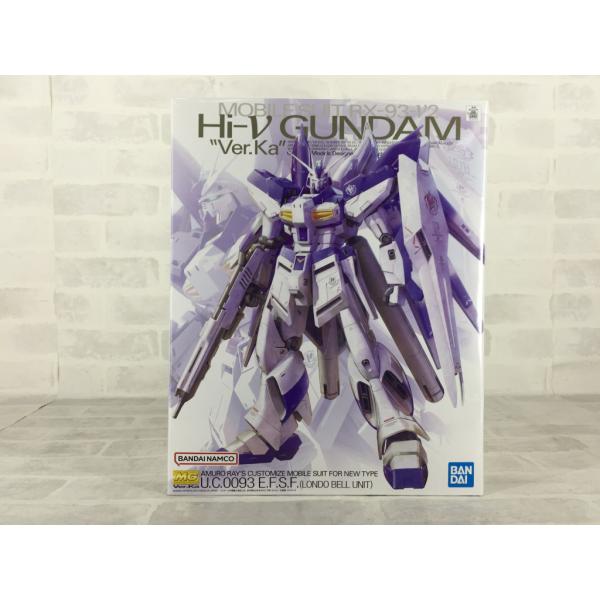 ■当店直営店にて買い取りしました未組立の中古品です。※中古商品につきましては記載のない場合でも箱にスレや汚れ等のダメージがある場合がございます。ガンプラ MG 1/100 RX-93-ν2 Hi-νガンダム Ver.Ka