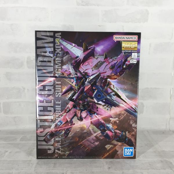 ■当店直営店にて買取しました中古品です。※箱にスレ等のダメージがある場合もございます。予めご了承ください。ガンプラ MG 1/100 ZGMF-X09A ジャスティスガンダム 機動戦士ガンダムSEED