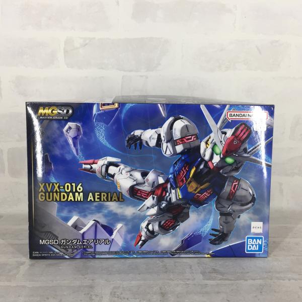 ■当店直営店にて買取しました中古品です。※箱にスレ等のダメージがある場合もございます。予めご了承ください。ガンプラ MGSD ガンダムエアリアル 機動戦士ガンダム 水星の魔女