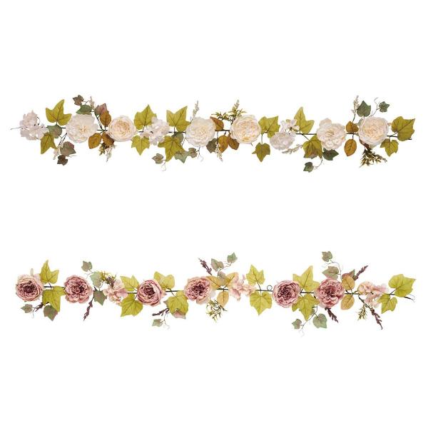 【素材】ポリエステル・ポリエチレン【サイズ】長さ140cm　　　　　花径：8〜10cm【入数】1本【特記事項】両端取付用リング付き<検索キーボード>秋 紅葉 ハロウィン 店舗 施設 屋内 屋外 イベント 飾り 飾り付け 装飾品 ...