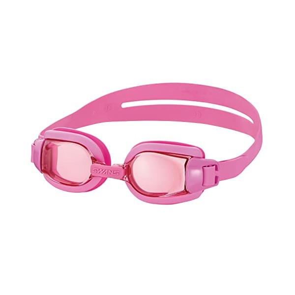 【商品概要】日本製カラー：ピンク専用ハードケース付き【商品説明】説明かわいらしさに高性能を備えたジュニア専用設計。成形クッションや簡単な操作で自在に調整できるベルトなど、子供たちに優しい機能を備えています。別売りの度付き交換レンズ(SWCL...