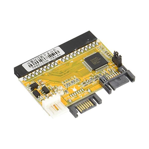 【商品概要】端子 : SATA 7ピン・オス(M/B用、HDD用) - IDE 40ピン(メス)【商品説明】説明M/B上のIDE → SATA(×2)変換アダプタ【商品詳細】ブランド：変換名人商品名：変換名人 M/B上のIDE → SATA...