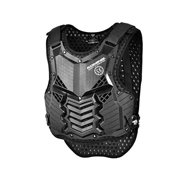 【商品概要】カラー:ブラック胸部と脊椎をしっかり保護するボディプロテクター体の動きにしっかり追従するプラスチックシェルを採用したバックプロテクターに加え、重要な胸部の保護には男性サイズ(CE規格)と女性サイズで異なる形状のシェルを採用立体メ...