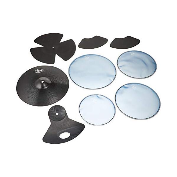 【商品概要】リズムトラベラーライト用サイレントパック。リスムトラベラーライトが練習用キットに早変わり【商品説明】説明商品紹介“SILENT PACK"消音効果抜群のマッフルヘッド&amp;ファイバーシンバル。これに交換することで、自宅の練習...