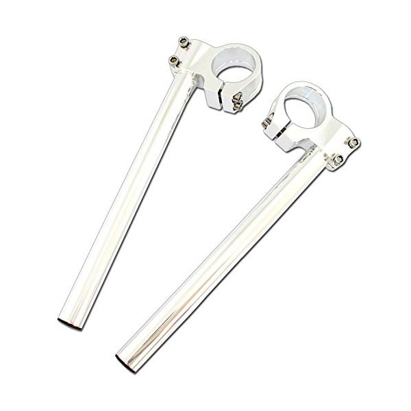 【商品概要】汎用商品：43Φ/43mm フロントフォーク採用車両【サイズ】ハンドルバー：22.2ｍｍ/ハンドルバー内径：約16mm/クランプ部高さ：約35mm/ハンドル有効長：約240mm汎用商品の為、43mmフロントフォークを採用している...
