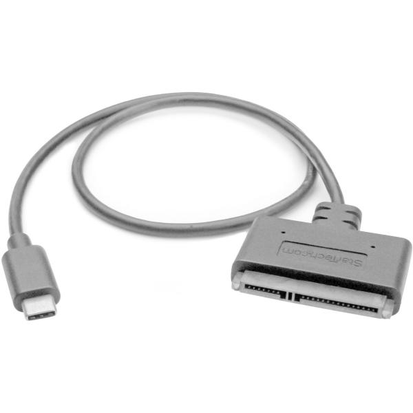 【商品概要】ノートパソコンに搭載されたUSB-Cポートから外付けドライブに素早く簡単にアクセスアクセサリ不要で2.5インチSATA SSD/HDDと直接接続USBポートから直接電源供給可能な優れた携帯性USB 3.1 Gen 2(10 Gb...