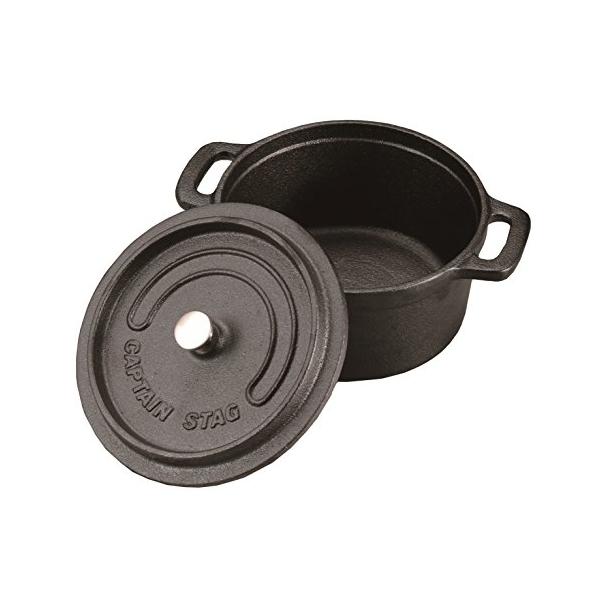 【商品概要】サイズ(約):幅190×奥行145×高さ90mm、重量(約):1.5kg満水容量(約):800mL表面加工:油焼き(焼付塗装)、材料の種類:本体・ふた/鉄鋳物、その他の材料:つまみ/ステンレス鋼原産国:中国仕様:シーズニング不要...