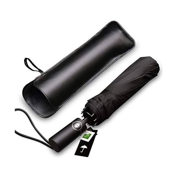 【商品概要】?【自動開閉】手元の開閉スイッチを押すだけで開閉ができます。他の折り畳傘のように親骨を1本ずつ畳む必要がないので、開く時だけでなく閉じる時も簡単です。車に乗り降りする時、子供を抱いている時、また荷物が多い時などに非常に便利です。...