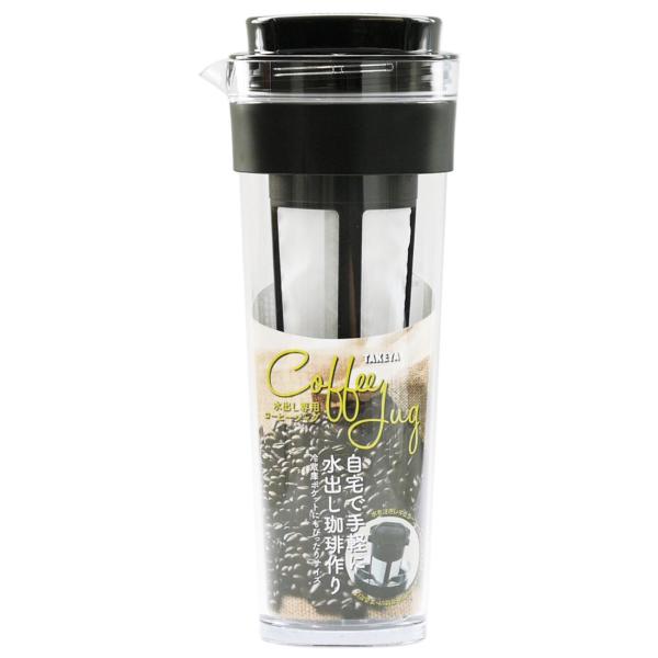 【商品概要】サイズ:幅11.2×奥行10×高さ26.5cm素材・材質:本体=AS樹脂 フタ・スリーブ・茶漉し本体・茶漉しフタ=PP パッキン=シリコーンゴム 茶漉しメッシュ=ポリエステル生産国:日本容量:1.1Lコーヒ粉から、簡単においしい...