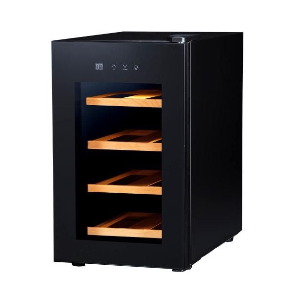 【商品概要】【商品説明】【商品詳細】ブランド：PlusQ(プラスキュー)商品名：PlusQ/プラスキュー ワインセラー 8本収納 BWC-008P ブラック 日本メーカー製ペルチェ採用 コンパクトモデル 静音式 国内サポートセンター 振動抑...