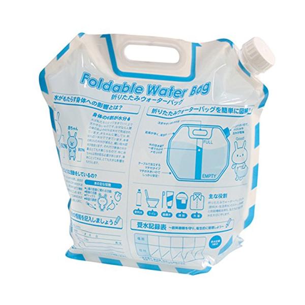 【商品概要】サイズ：355×320×130ｍｍ素材：ＰＥＴ・ＰＥ・ＰＡ容量：約6.5?【商品説明】役立つ情報を表示したオリジナルデザインの給水バッグ非常時の水の役割や確保の仕方等の情報をプリントした役立つ給水バッグです。【商品詳細】ブランド...