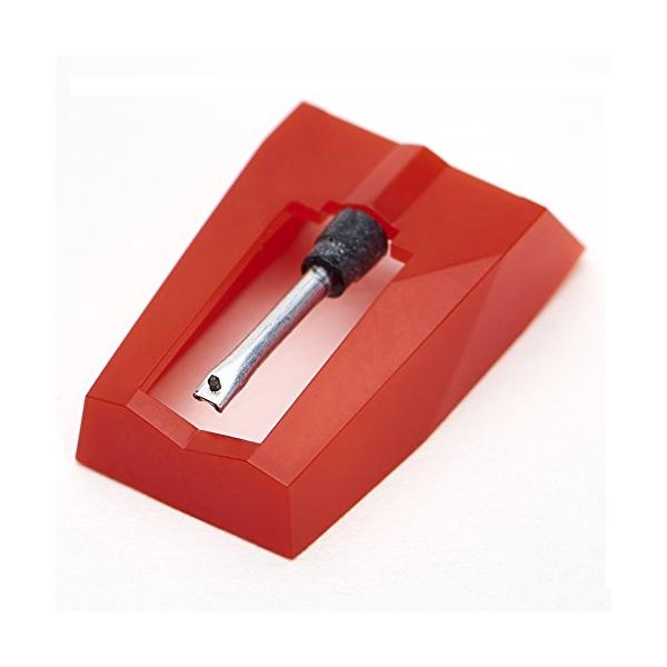 【商品概要】ION AUDIOの全てのプレーヤー、NUMARK PT01 SCRATCHにて互換性確認済チップ:丸針、 ノブカラー:レッドJICO オリジナルノブとダンパーゴムを使用製品保証期間1年間：保証中期間中の不具合は日本精機宝石工業...