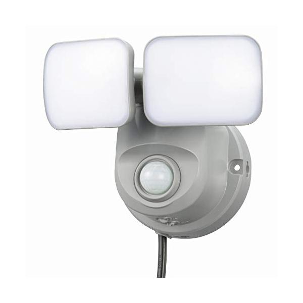 【商品概要】センサーライト、屋外対応LEDだから長寿命人感センサー/明暗センサークランプ設置可能点灯時間調整/点灯開始照度調整【商品説明】説明●人感・明暗センサー付き ●人や車などの動きを感知して自動点灯 ●お出迎えライトとして ●防犯対策...