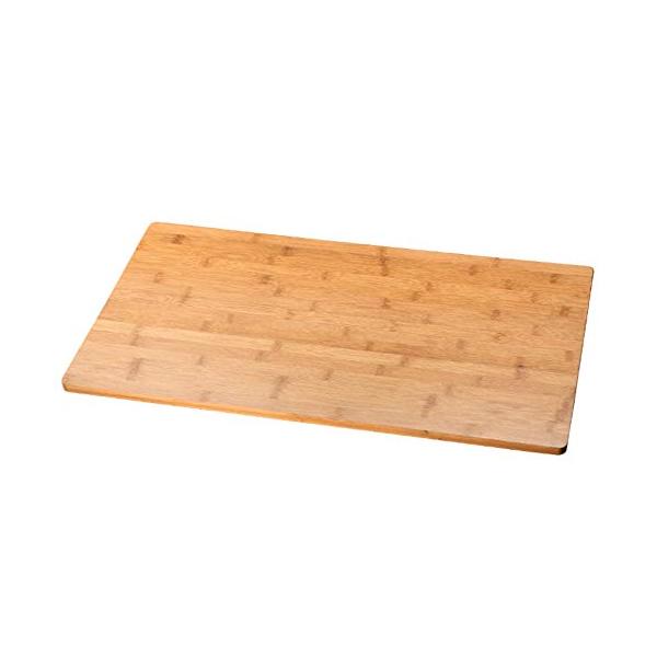 【商品概要】材質：竹集成材(バンブー材・オイル塗布)サイズ：約58.5×33.5×1.3cm用途：フィールドラック天板丈夫で強度があり、環境にも優しい竹材を使用しております。表面にカビ防止として亜麻仁油を塗布しております。時間とともに味わい...