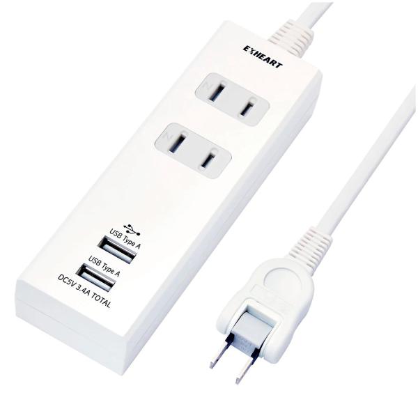 【商品概要】【素早く充電！高出力USBポート搭載】スマートフォンやタブレットを同時に充電できる高出力USBポート（最大3.4A）を２つ搭載。時間のない忙しい日常生活の中でも、デバイスの充電が必要な瞬間に対応可能です。【高強度な二重被ふくコー...