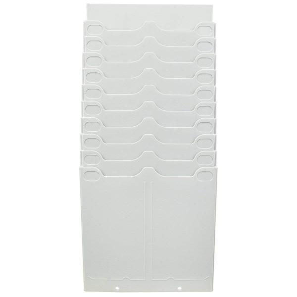 【商品概要】■ 収納枚数 - 20枚（10枚×2列）■ 仕 様 - 立て掛け・壁掛け両方 OK■ 付属品 - 番号シール（1番?20番まで1セット）/ 壁掛け用木ネジ＆アンカー各2個■ ラックの口幅 約8.6cm【商品説明】mita mk-...