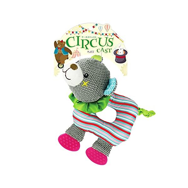 【商品概要】商品名：サーカス　キャスト　ティーザーベアーブランド名：PLATZ生産国：中国サイズ：高さ20.5cm x 幅17cm x 奥行8.5cm重量/容積：45g【商品説明】説明●様々な柄が可愛いパッチワーク風の生地。●綿がぎゅっと詰...