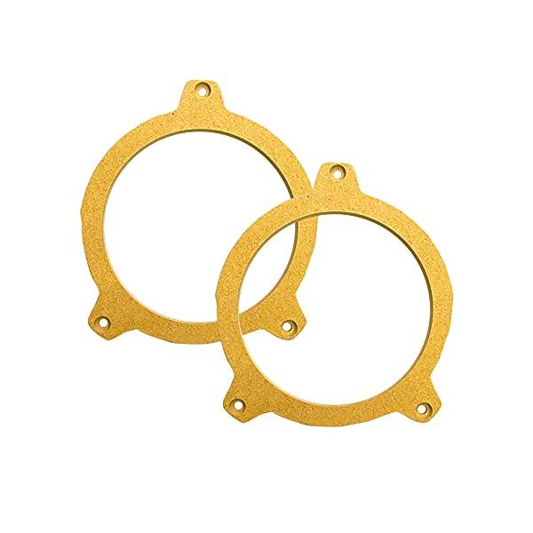 【商品概要】社外スピーカーを取り付ける際に使用するものです。適合スピーカー：16cm/128mm厚み：12ｍｍ適合車種：３シリーズ４ドアセダンE46系　３シリーズ２ドアクーペE46系【商品説明】説明社外スピーカーを取り付ける際に使用するもの...