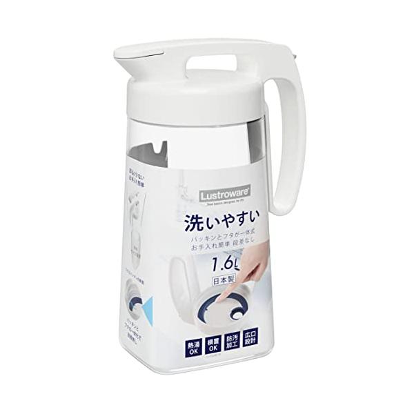 【商品概要】●サイズ：約152×103×245mm●重量：308g●材質： 本体/AS樹脂、フタ・ハンドル/ポリプロピレン、中栓(キャップ)・レバー/ABS樹脂、パッキン/熱可塑性エラストマー●電子レンジの使用：不可●食洗機の使用：不可●生...