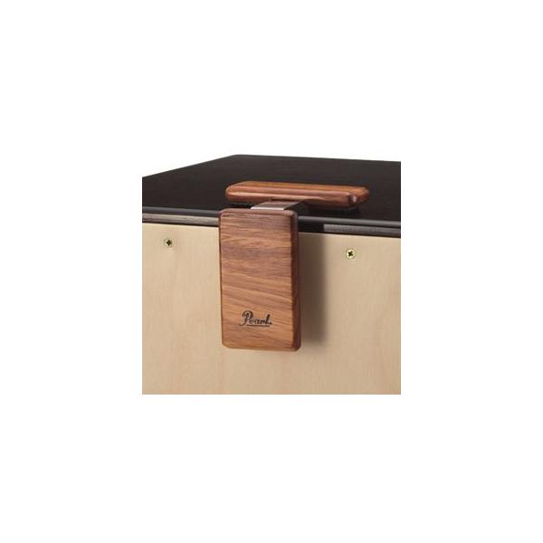 Pearl カホンクラッカー PCC-100  パール パーカッションシリーズ。Cajon Clacker 付属のデュアルロックテープを使って好みの場所に取り付けることで、容易にアタックの効いたクラックサウンドが出せるアクセサリー。
