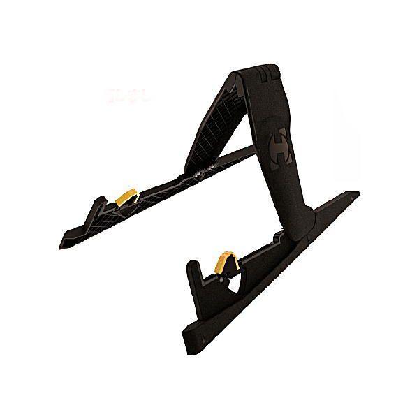 HERCULES GS200Bギタースタンド <br>■フラットに折り畳めて軽くて丈夫なEZPackギタースタンド。<br>エレキギター・エレキベース・アコースティックギターにも使えます。